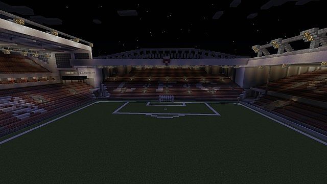Anfield in Minecraft, Home of Liverpool FC Minecraft Map