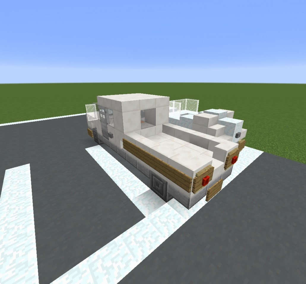 | vehicle | Pickup Minecraft Map