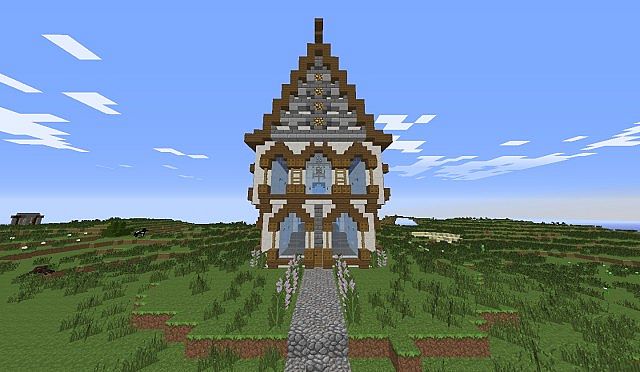 Fancy House Minecraft Map