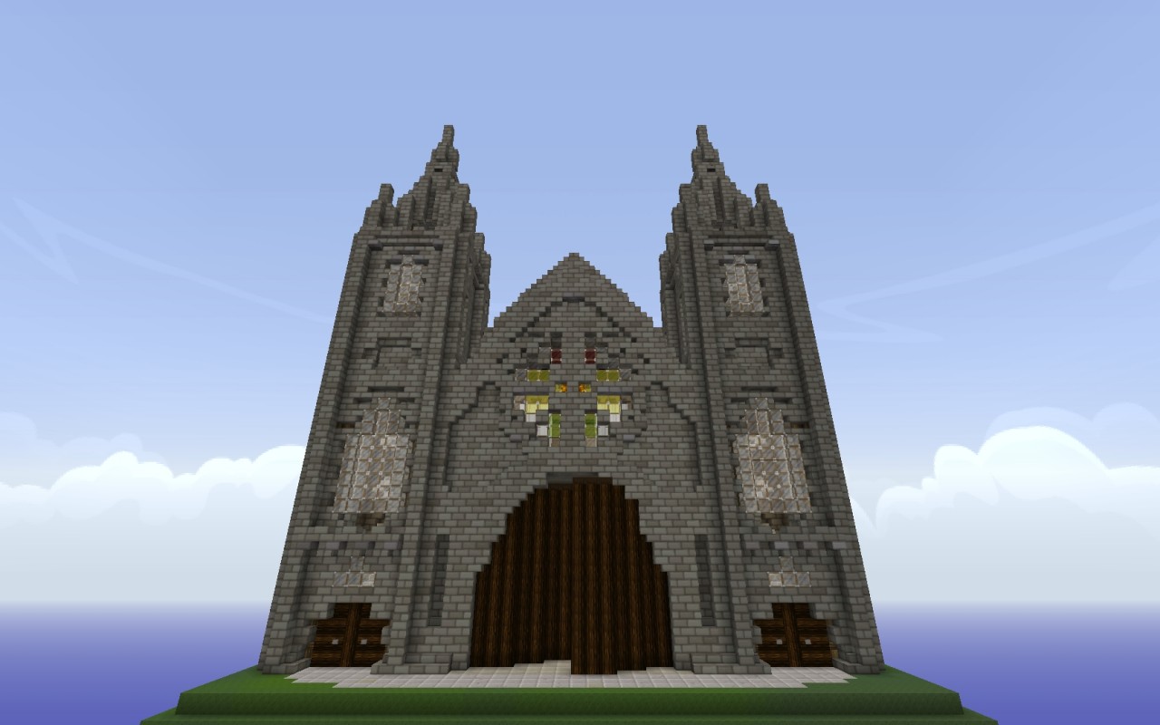 Small Brick Cathedral Minecraft Map