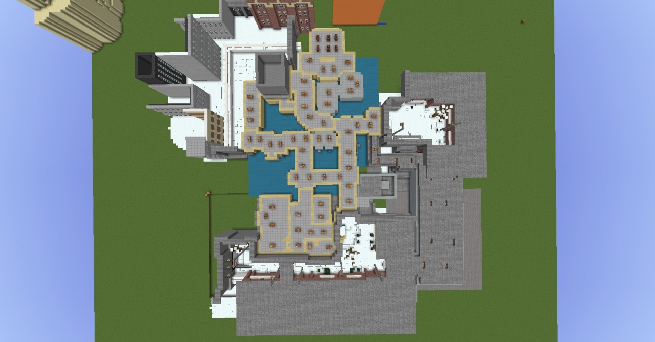 Brawl MineStrike - Office Remake from CounterSrike Minecraft Map