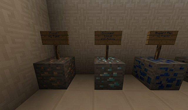 Find the Fossil Minecraft Map