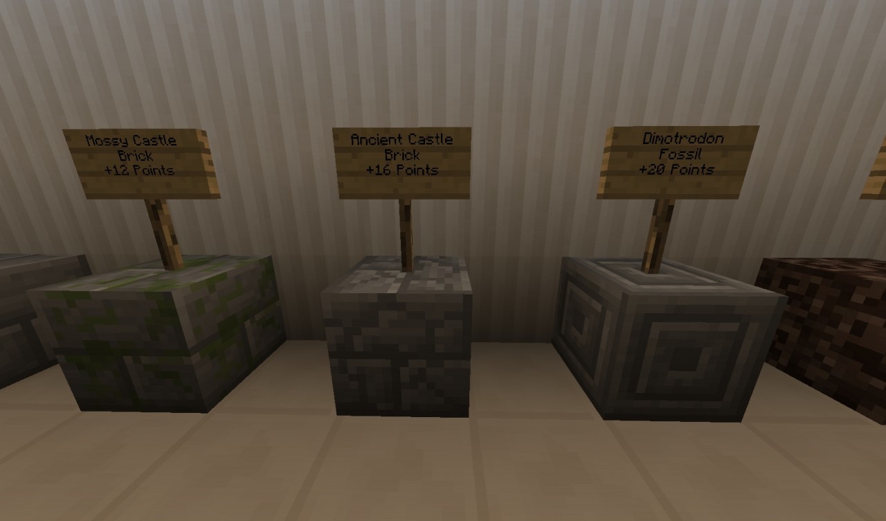 Find the Fossil Minecraft Map