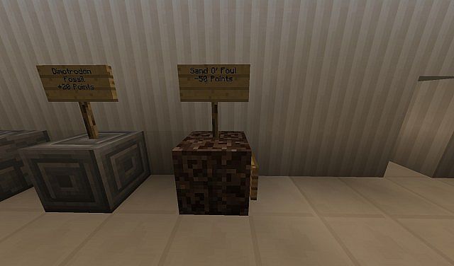 Find the Fossil Minecraft Map