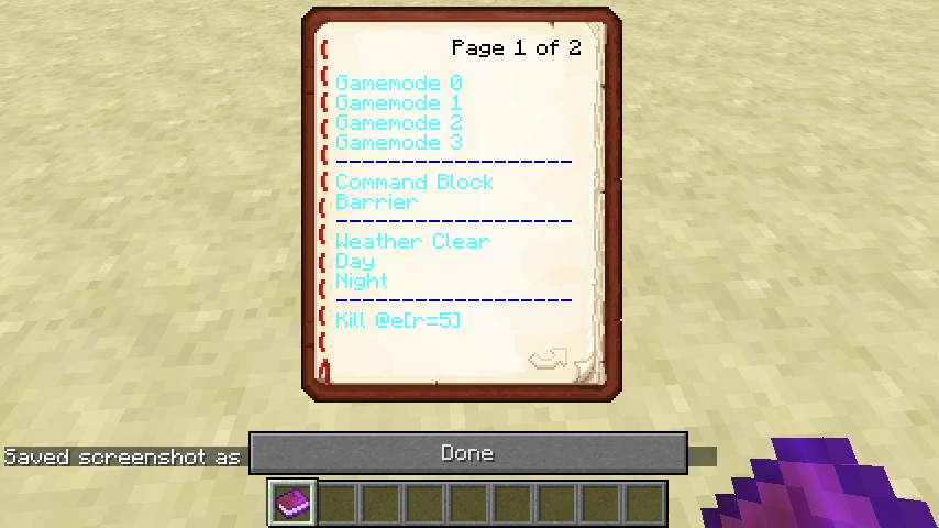 Map Making Helper Minecraft Map