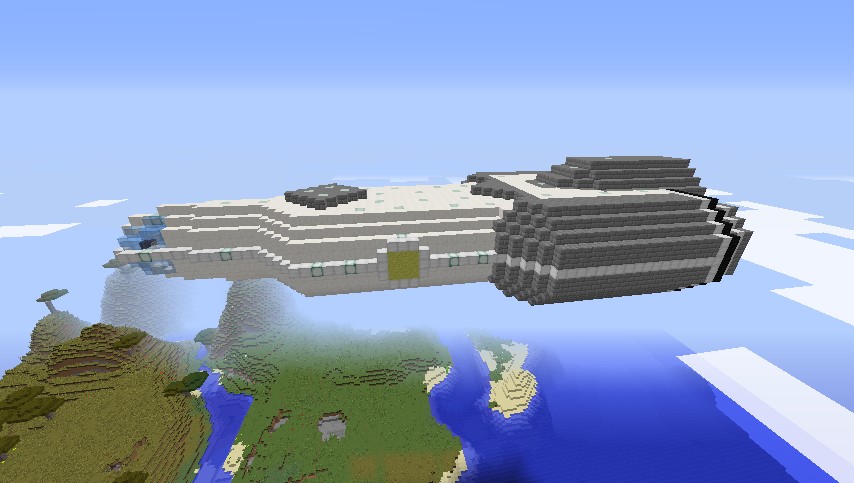 Spaceship Minecraft Map