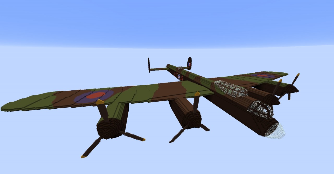 Lancaster Bomber Minecraft Map