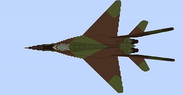 MiG-29 Minecraft Map