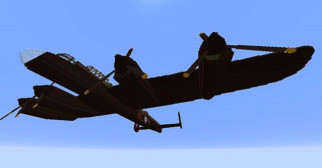 Lancaster Bomber Minecraft Map