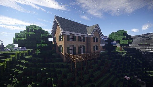 Georgian Style House Minecraft Map
