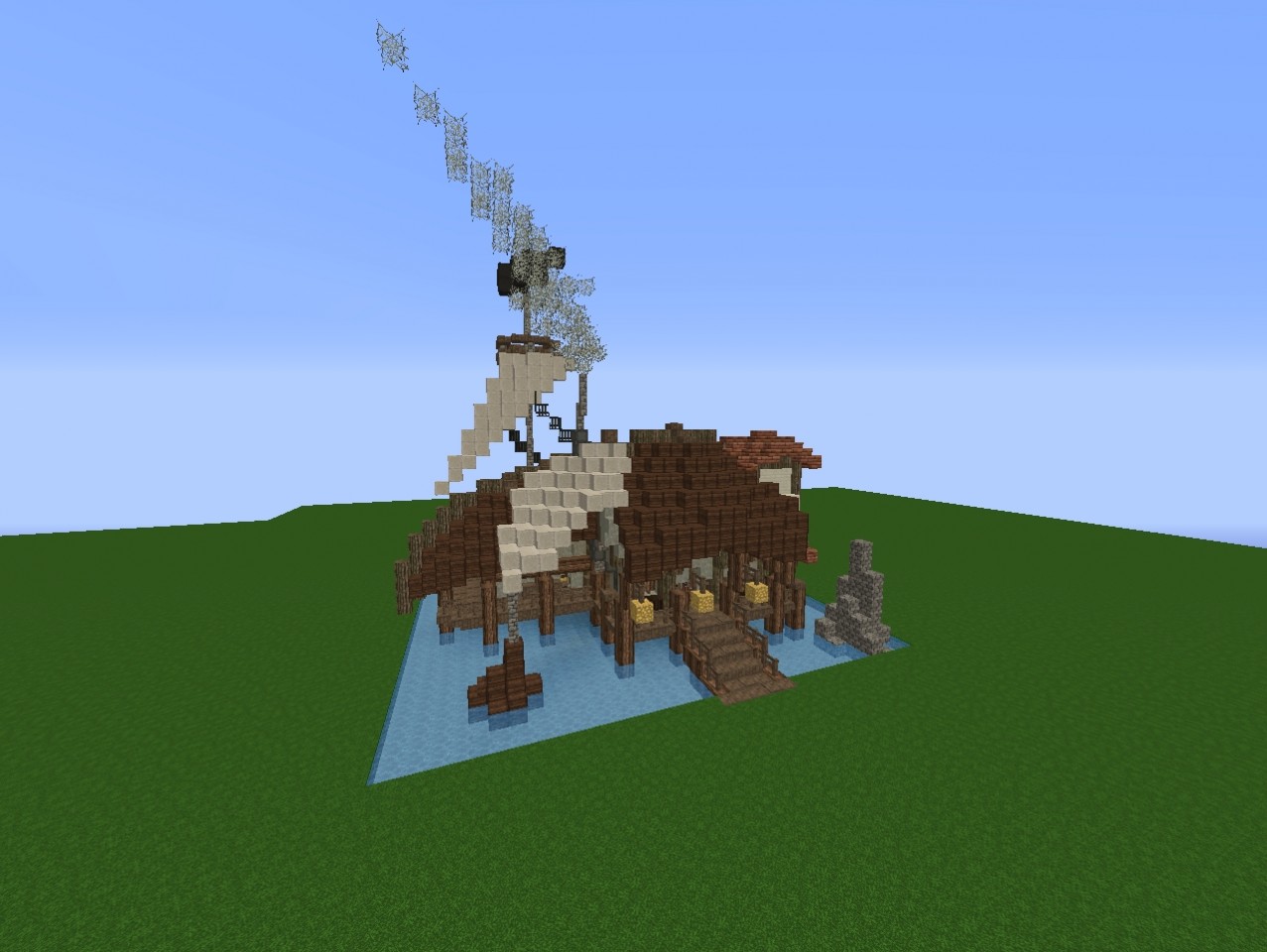 Pirate Steampunk House Minecraft Map