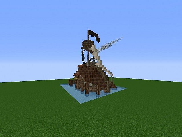 Pirate Steampunk House Minecraft Map