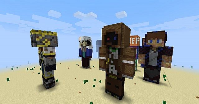 Statue World Minecraft Map