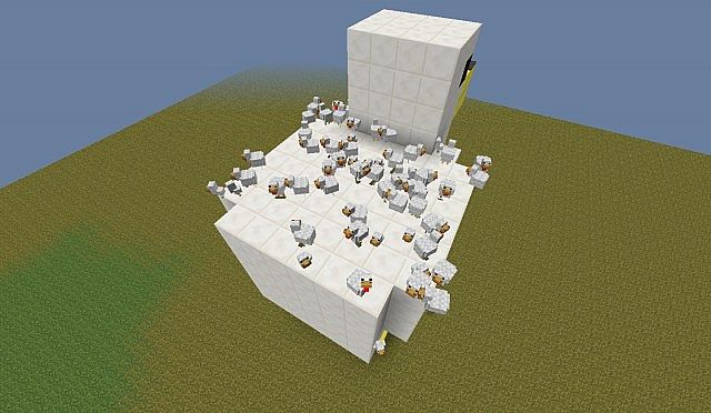 Giant Chicken Mob Farm! Minecraft Map