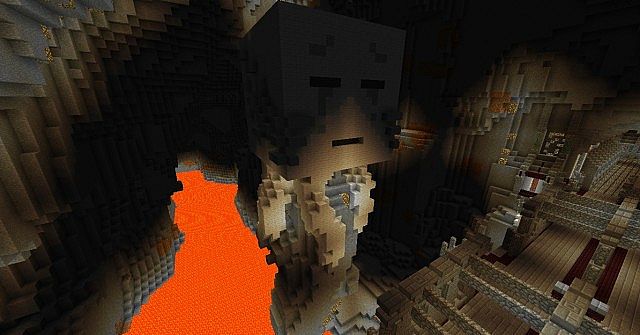 Sitting Ghast statue Minecraft Map
