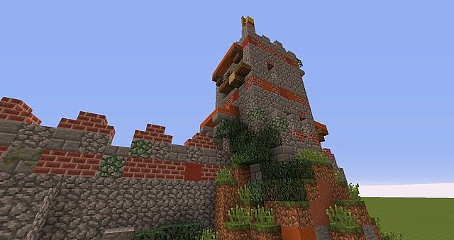 Theodosian Walls (Walls of Constantinople) [MessyMedieval] Minecraft ...