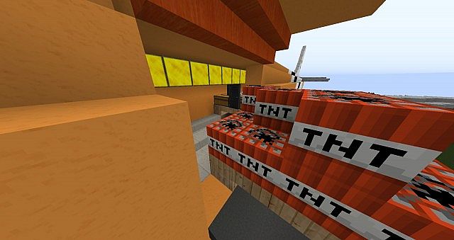 Boeing 737-300F TNT Airways Minecraft Map