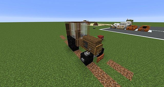| vehicle | Tractor Minecraft Map