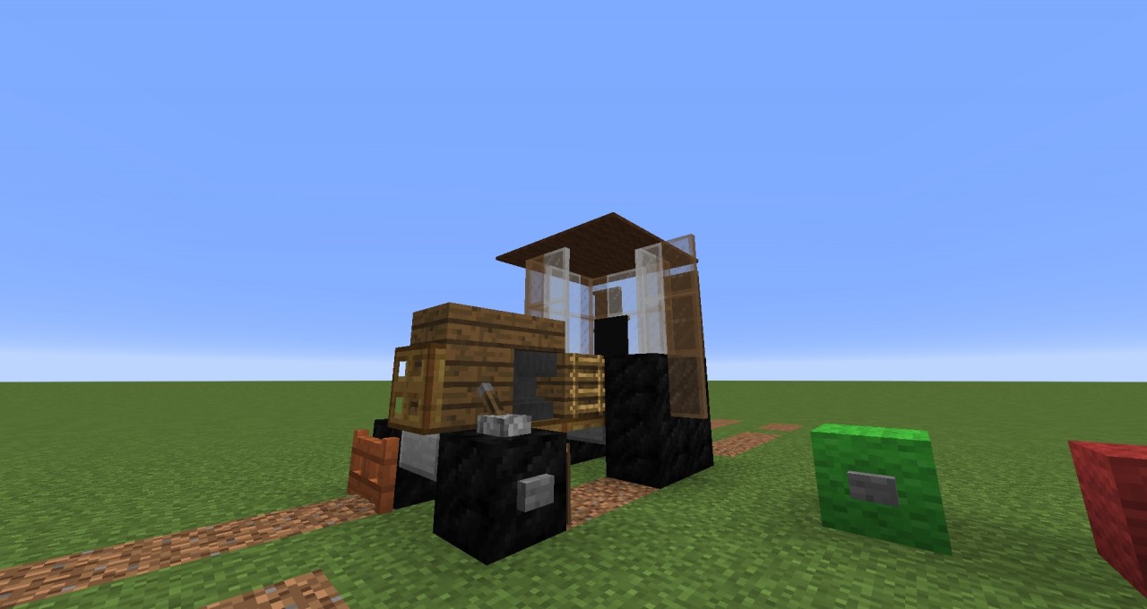 | vehicle | Tractor Minecraft Map