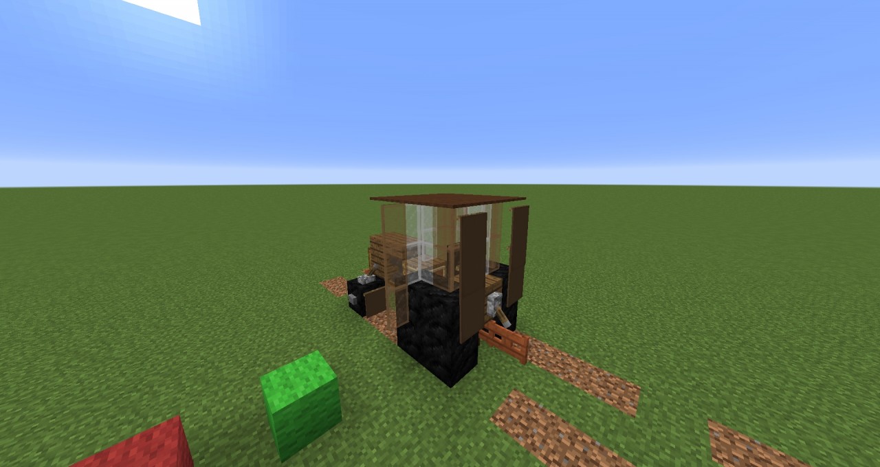 | vehicle | Tractor Minecraft Map
