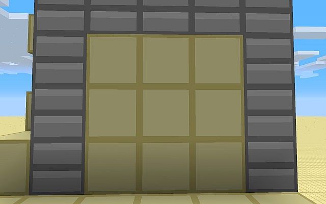 3x3 Flush Piston Door v2 Minecraft Map