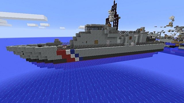 Cyclone Class Patrol Boat (1:1 Scale) [Full interior] Minecraft Map