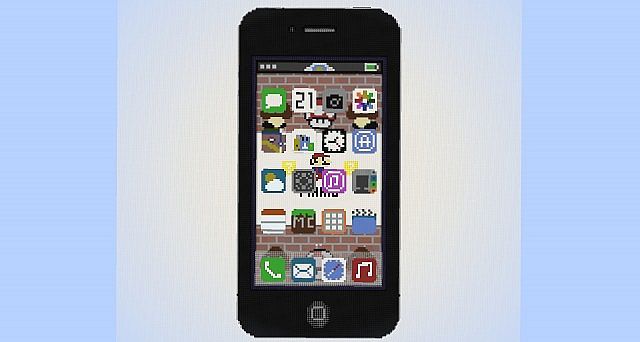 Vanilla Minecraft IPhone [Mc1.8] [Alpha 1.9] Minecraft Map