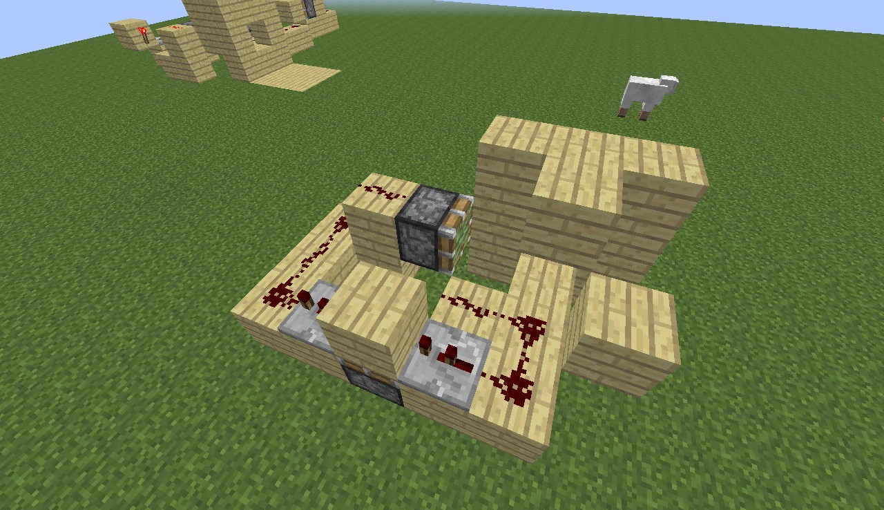 A Compact Redstone Keyhole! Minecraft Map