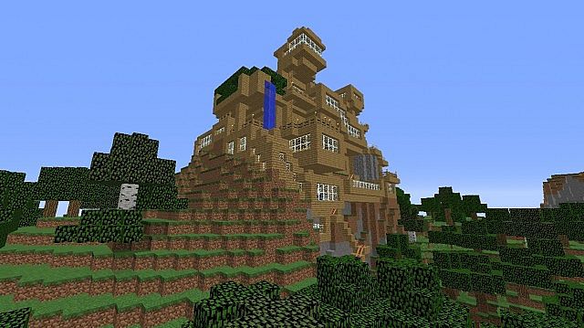 cliffside villa endgame Minecraft Map