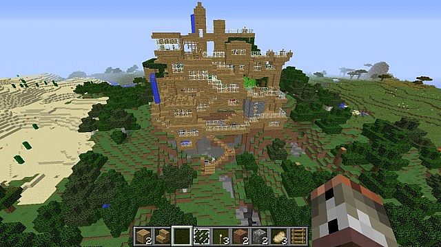 cliffside villa endgame Minecraft Map