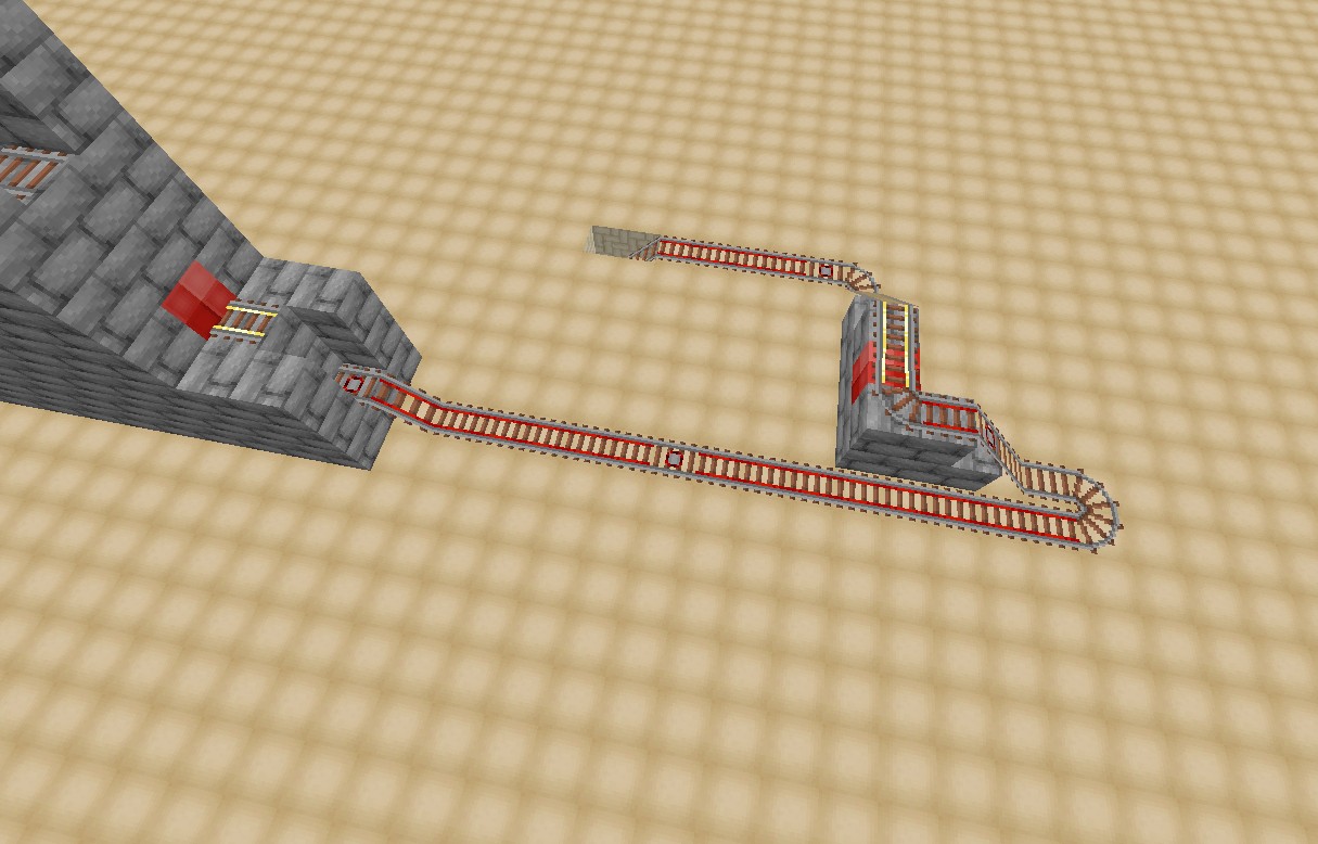 Longest Roller Coaster Ever! By Pressy Minecraft Map