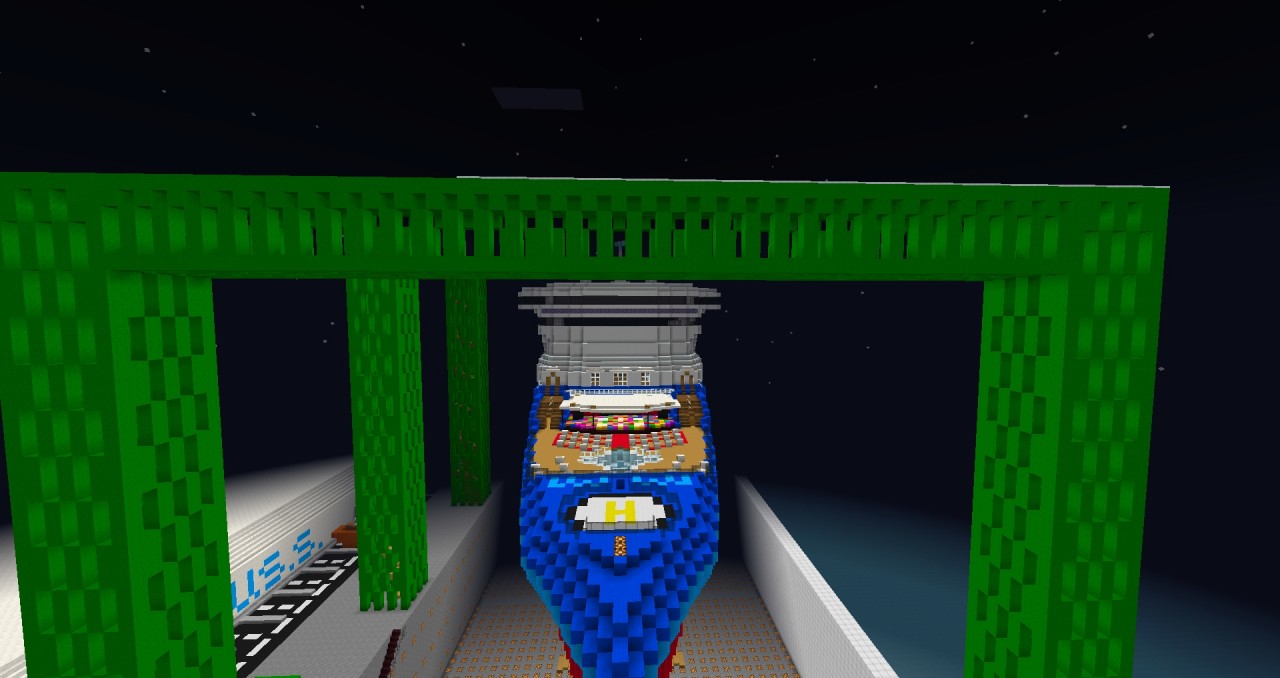 U.S.S Queen of the Sea Minecraft Map
