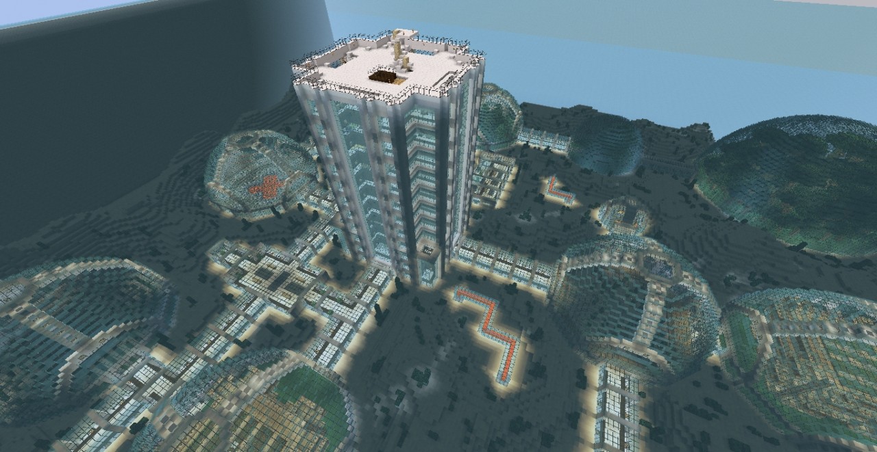 Water City - Hunger Games Arena Minecraft Map