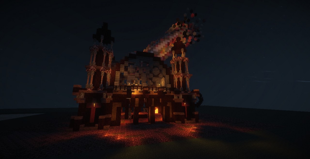 Medieval Nether Spawn Minecraft Map