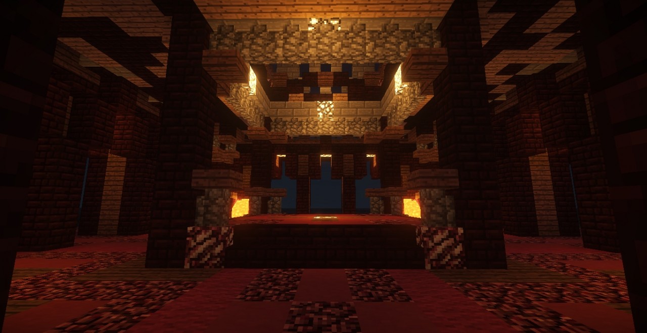 Medieval Nether Spawn Minecraft Map