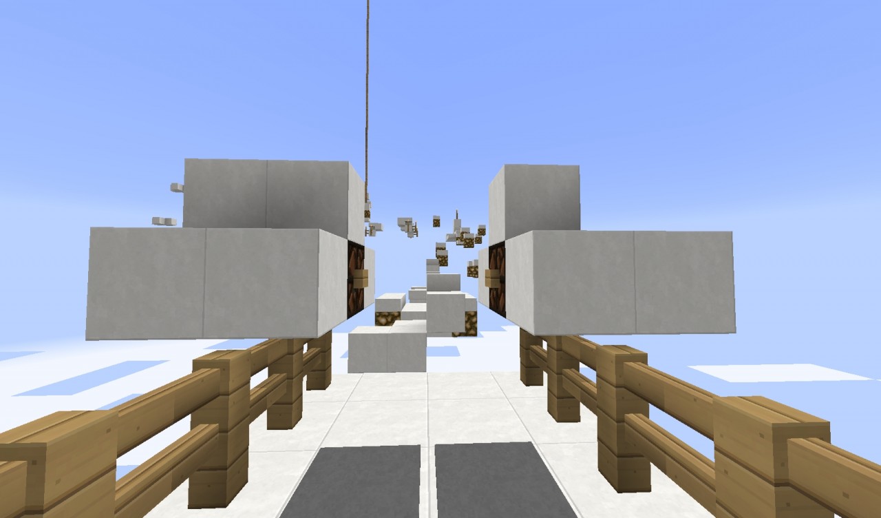 Parkour: 2 Worlds Minecraft Map