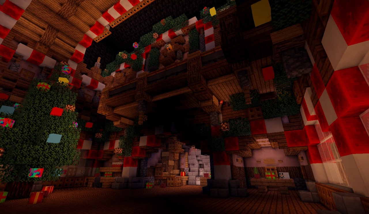Santa's House - Christmas Theatre by PhantasiaWorld Minecraft Map