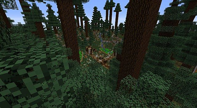 [Spawn / Hub] Lumberjack's Square (Download) Minecraft Map