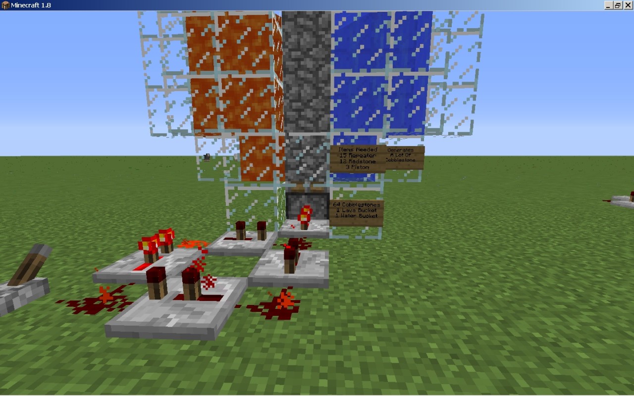 Cobblestone Generator Ideas Minecraft Map