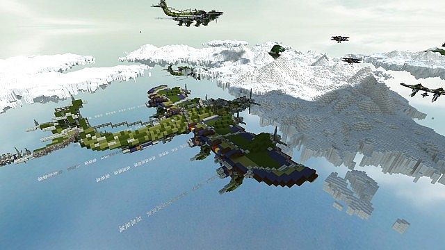 TheReawakens - KAF Valiant Airship Fleet Minecraft Map