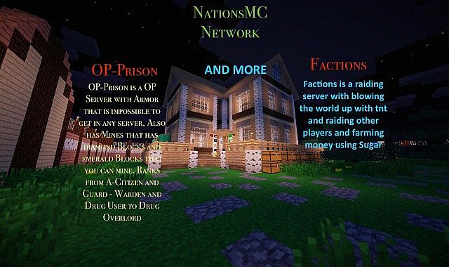 Nationsmc Network Minecraft Server