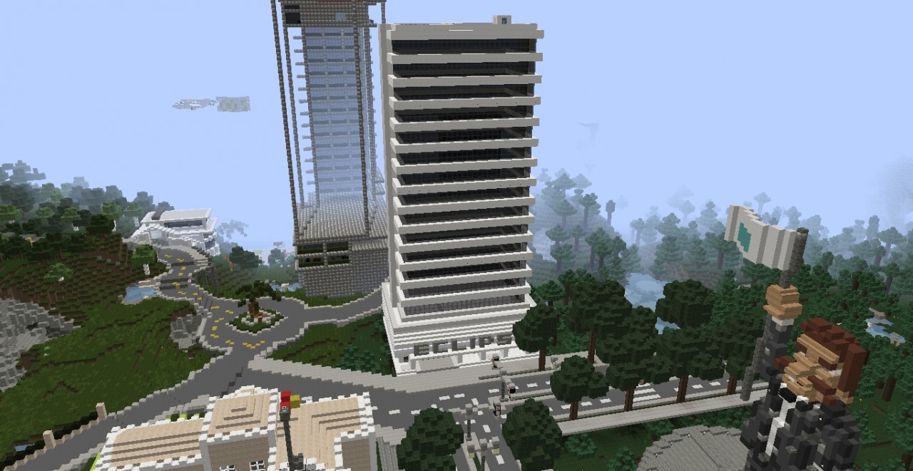 Eclipse Tower Skyscraper Minecraft Map
