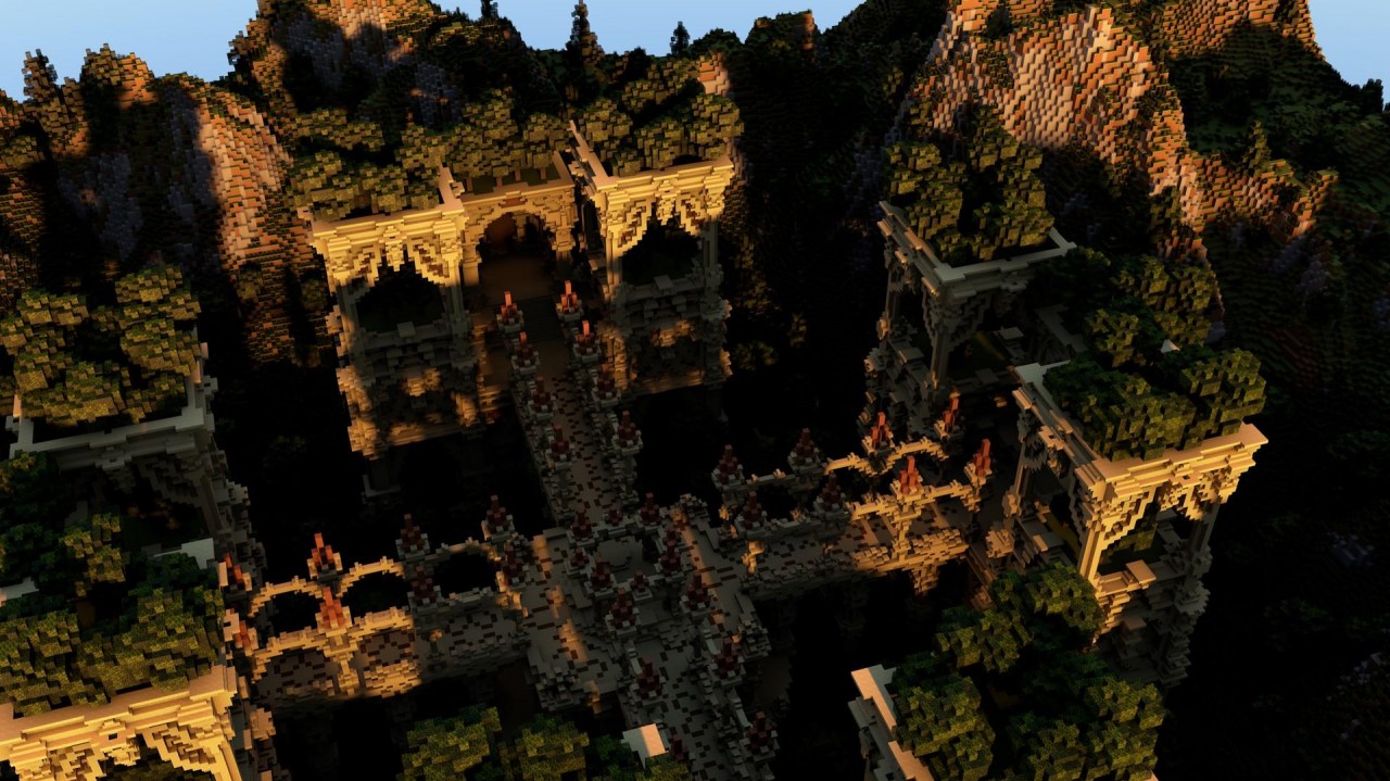 Ancient Hub Spawn Minecraft Map