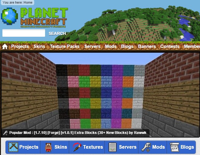 [1.7.10] [v1.0.2] Extra Blocks (30+ New Blocks) Minecraft Mod