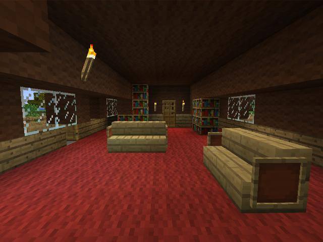 giant boot house Minecraft Map