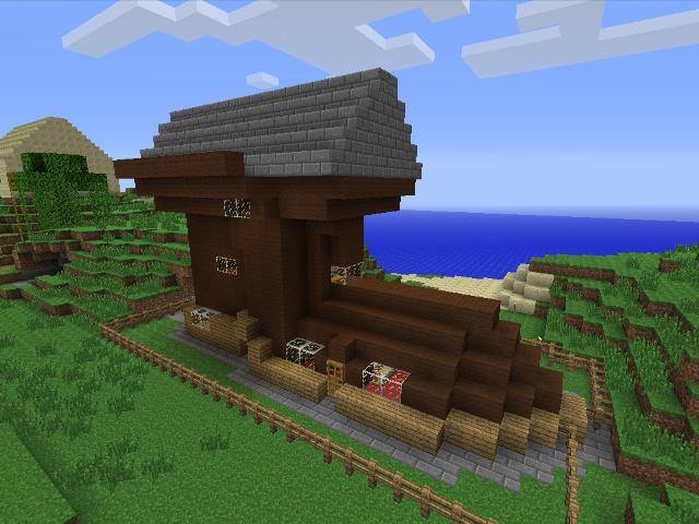 giant boot house Minecraft Map