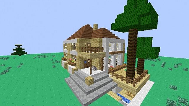 Beautiful House Minecraft Map