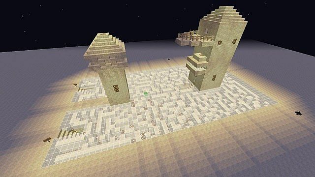 Small Maze/Parkour Map Minecraft Map