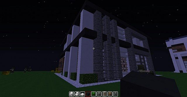 Big Modern Villa Minecraft Map