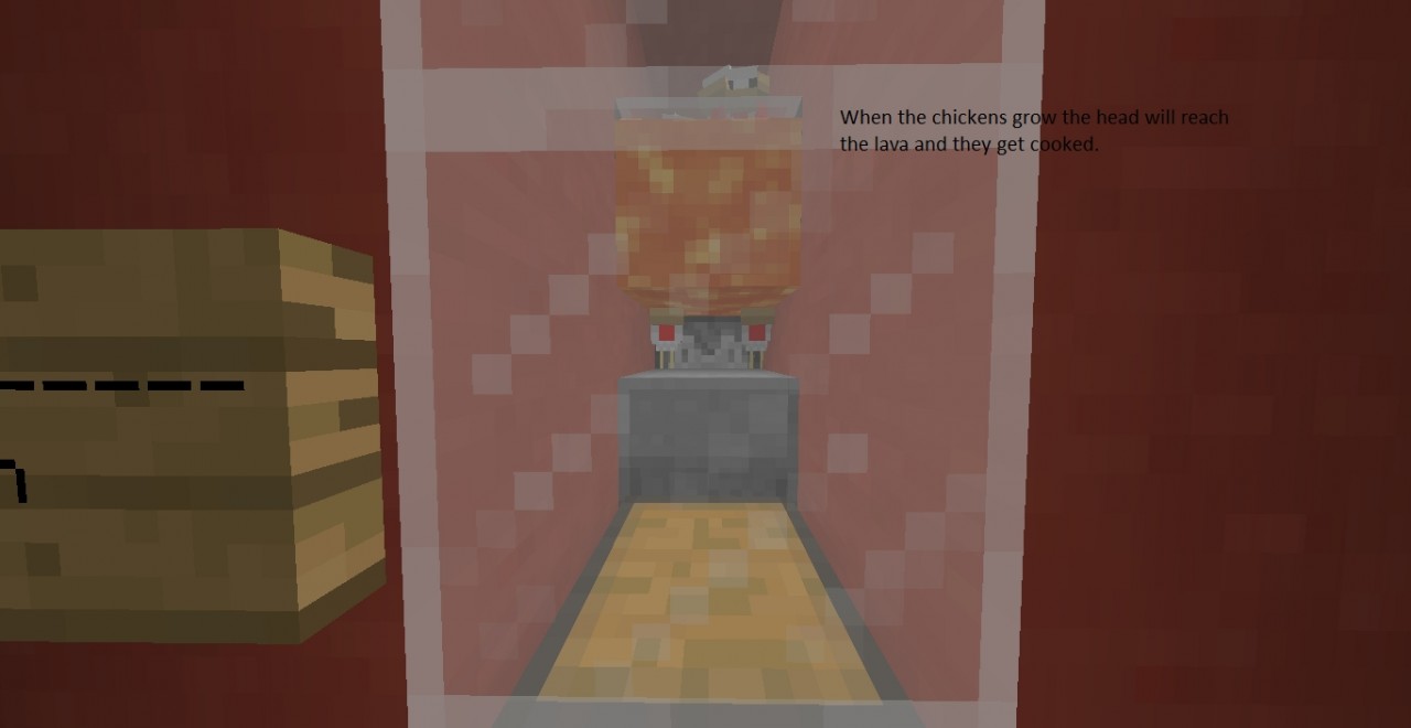 Fully Automatic Chicken Cooker/Egg Farm - DextroBuilds Minecraft Map